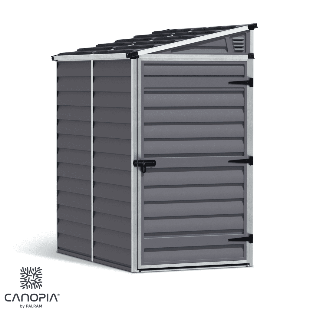 Palram Canopia® | SkyLight™ Apex Shed 4x6 (Grey) - A1 Sheds