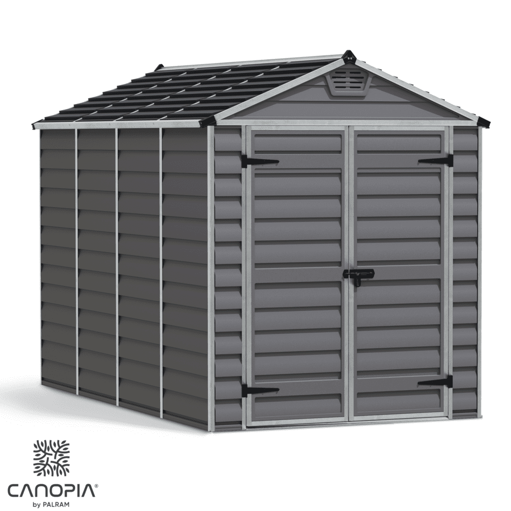 Palram Canopia® | SkyLight™ Apex Shed 6x10 (Grey) - A1 Sheds