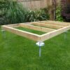 QuickJACK PRO Adjustable Shed Base (for soil or grass) - A1 Sheds