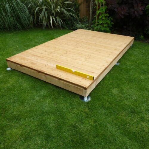 QuickJACK PRO Adjustable Shed Base (for soil or grass) - A1 Sheds