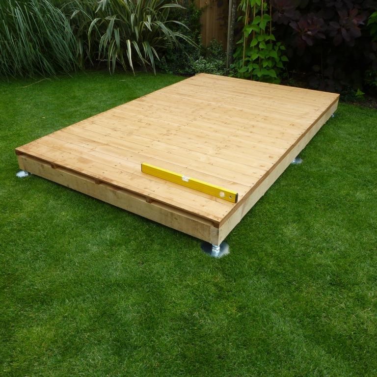 QuickJACK PRO Adjustable Shed Base (for soil or grass) - A1 Sheds
