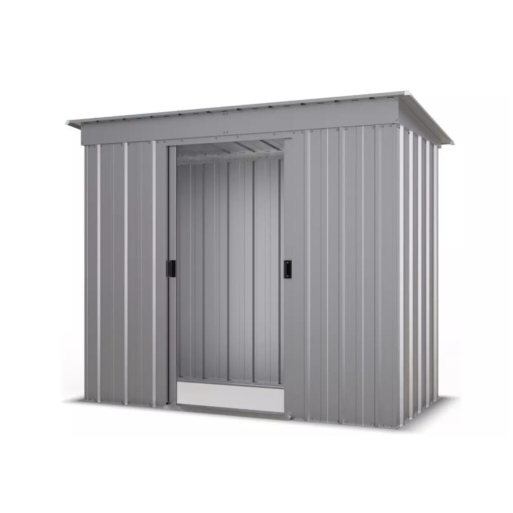 YardMaster 6x7 GEYZ Emerald Deluxe Apex Metal Shed - A1 Sheds