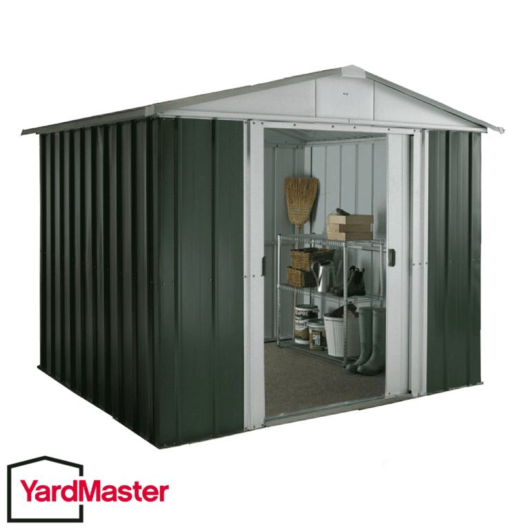 YardMaster 6x7 GEYZ Emerald Deluxe Apex Metal Shed - A1 Sheds