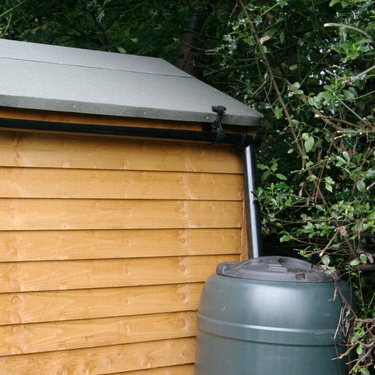 Rainsaver Gutter and Downpipe System - A1 Sheds