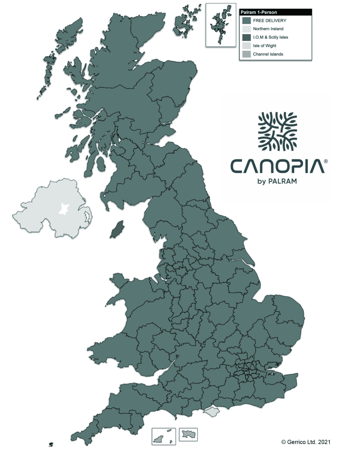 Palram Canopia® | SkyLight™ Apex Shed 4x6 (Grey) - A1 Sheds