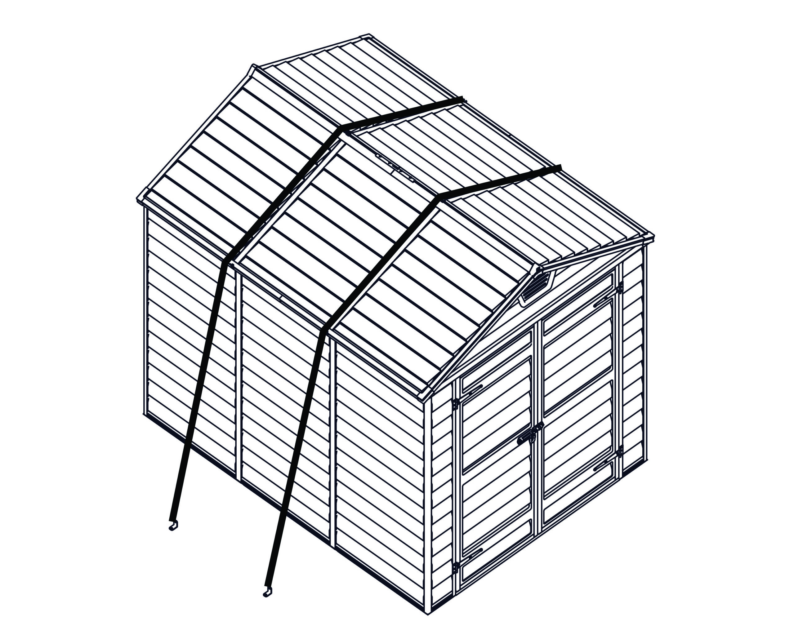 Palram Canopia® | Anchoring Kit - A1 Sheds