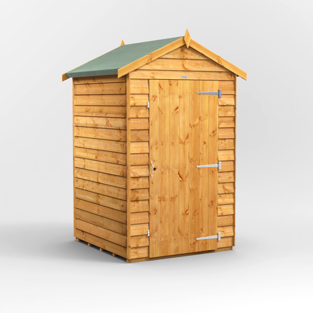 POWER OVERLAP Apex Shed® - A1 Sheds