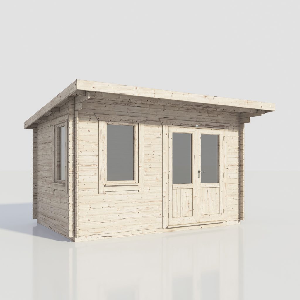 POWER PENT Log Cabin 28mm® - A1 Sheds