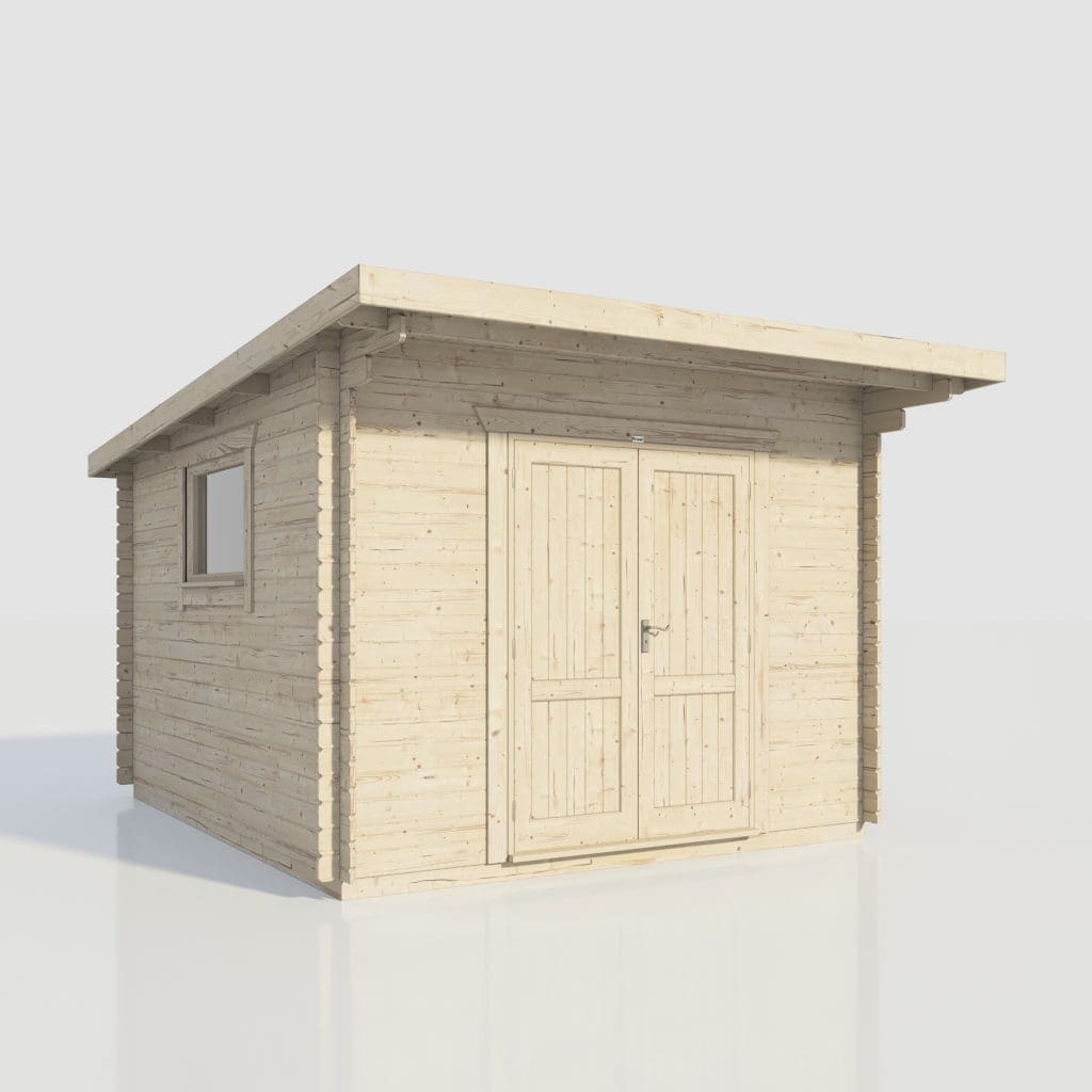POWER PENT WORKSHOP Log Cabin 28mm? - A1 Sheds