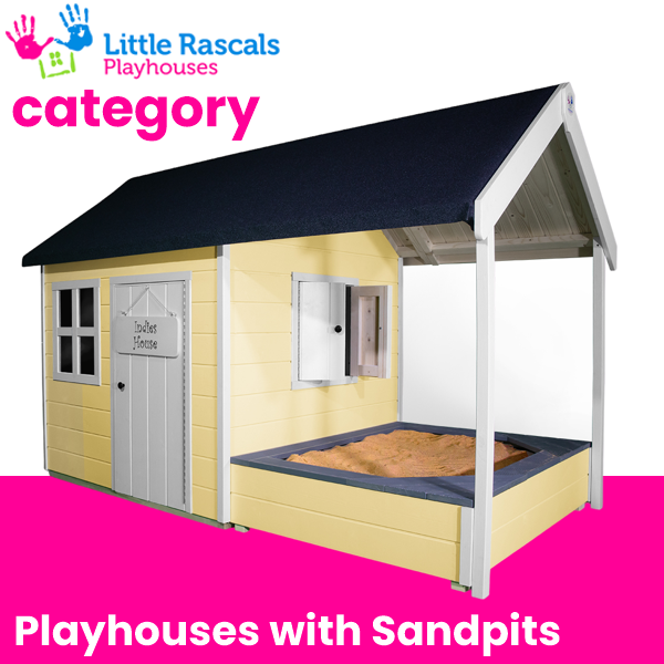 Little Rascals™ Playhouses with Sandpits - A1 Sheds