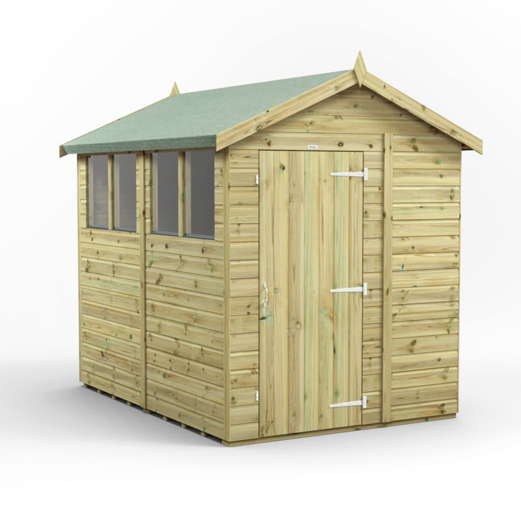 POWER Premium Apex Shed® - A1 Sheds