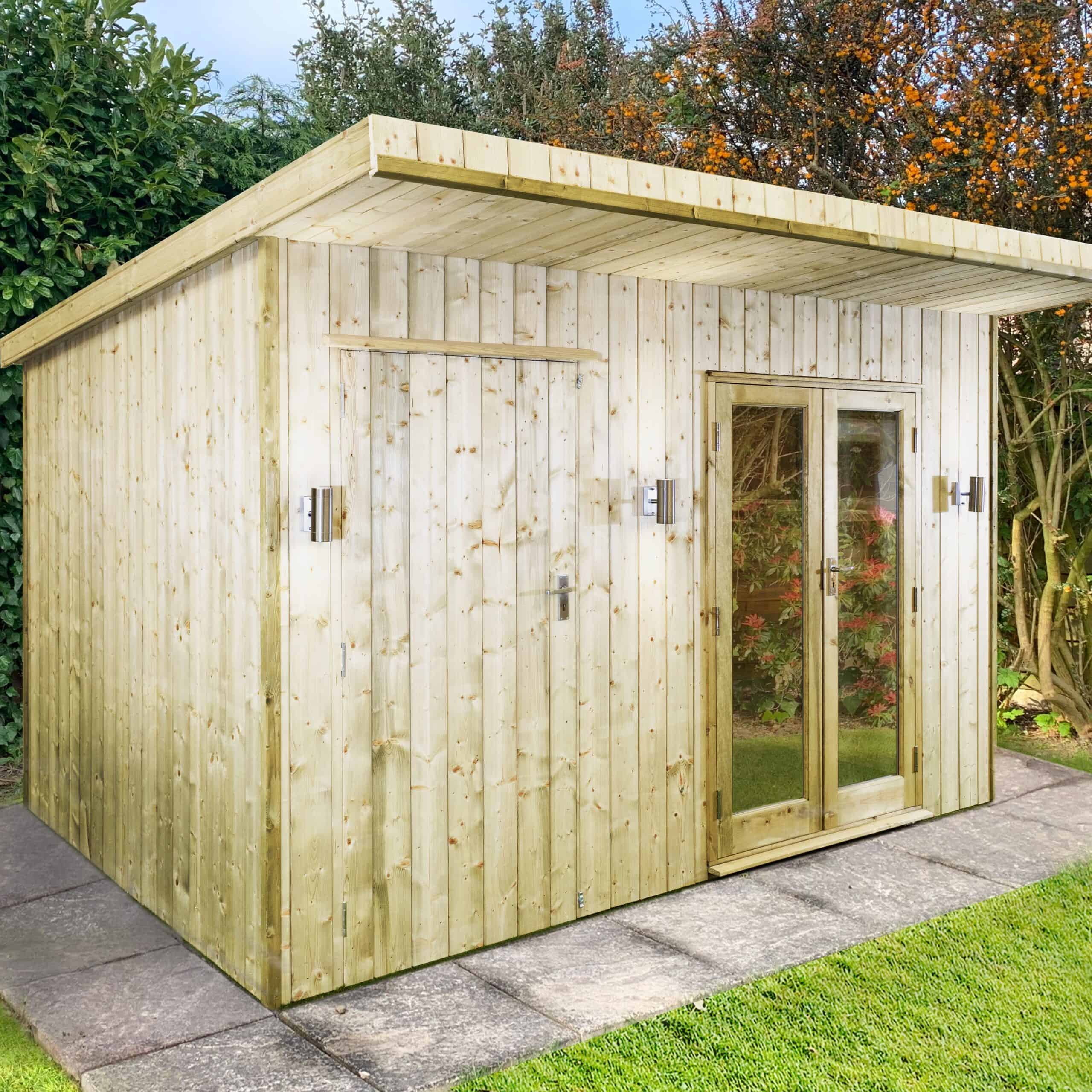 VISTA Combination Home Office™ - A1 Sheds