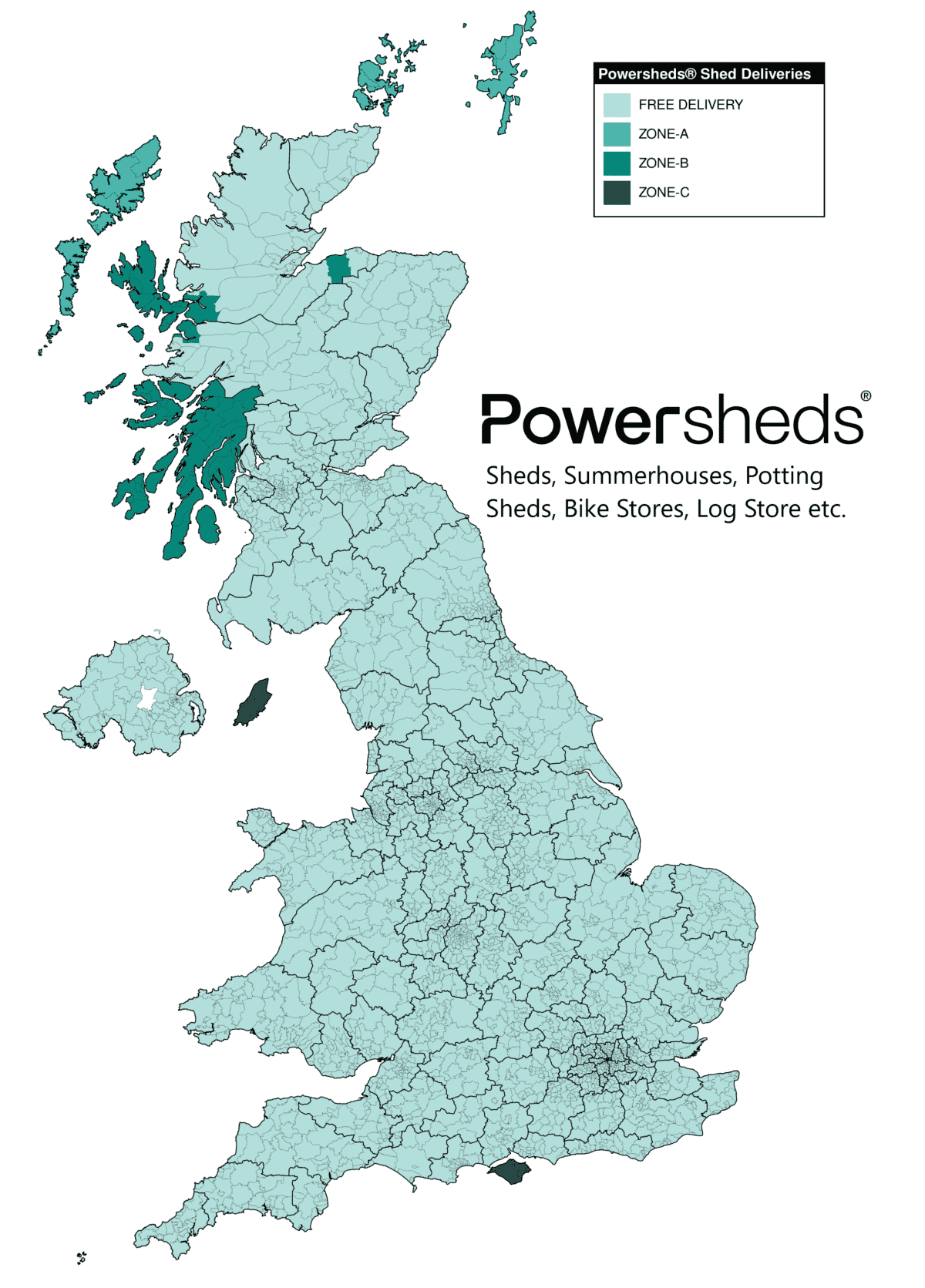 POWER CORNER Shed® - A1 Sheds